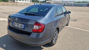 Grey Skoda Rapid 2015 in Panevezys, with an engine capacity of 1.60 L and mileage of 180 thousand km for 3700 €, photo 6 on AUTOMOTO.COM.LV