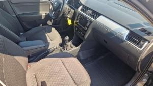Grey Skoda Rapid 2015 in Panevezys, with an engine capacity of 1.60 L and mileage of 180 thousand km for 3700 €, photo 9 on AUTOMOTO.COM.LV