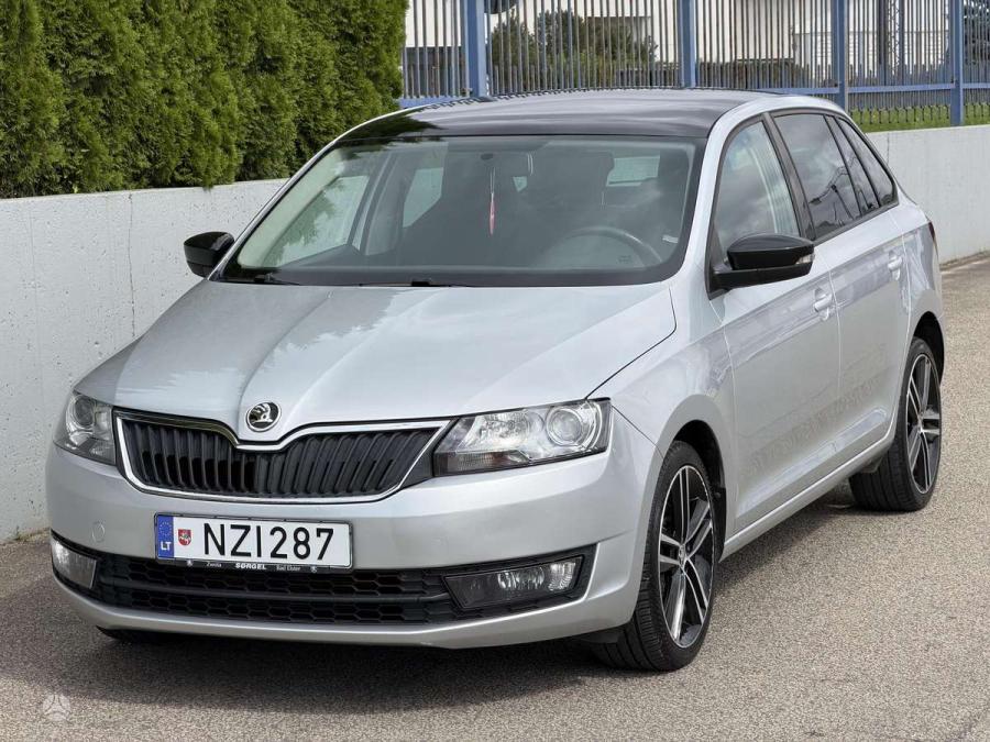 Pelēks Skoda Rapid 2015 Viļņa, ar dzinēja tilpumu 1.20 L un nobraukumu 192 tūkst. km par 7000 €, foto 1 vietnē AUTOMOTO.COM.LV