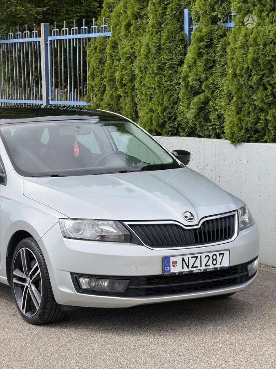 Pelēks Skoda Rapid 2015 Viļņa, ar dzinēja tilpumu 1.20 L un nobraukumu 192 tūkst. km par 7000 €, foto 8 vietnē AUTOMOTO.COM.LV