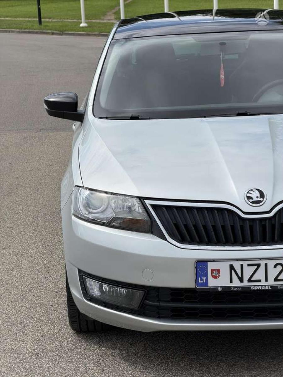 Pelēks Skoda Rapid 2015 Viļņa, ar dzinēja tilpumu 1.20 L un nobraukumu 192 tūkst. km par 7000 €, foto 11 vietnē AUTOMOTO.COM.LV