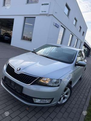 Pelēks Skoda Rapid 2015 Klaipėda, ar dzinēja tilpumu 1.60 L un nobraukumu 172 tūkst. km par 4999 €, foto  vietnē AUTOMOTO.COM.LV