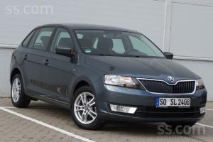 Grey Skoda Rapid 2015 in Riga, with an engine capacity of 1.20 L and mileage of 178 thousand km for 4970 €, photo  on AUTOMOTO.COM.LV