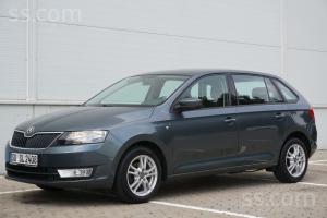 Grey Skoda Rapid 2015 in Riga, with an engine capacity of 1.20 L and mileage of 178 thousand km for 4970 €, photo 5 on AUTOMOTO.COM.LV