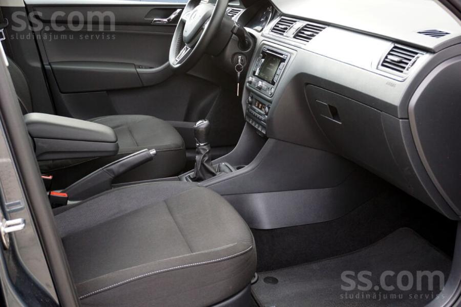 Grey Skoda Rapid 2015 in Riga, with an engine capacity of 1.20 L and mileage of 178 thousand km for 4970 €, photo 16 on AUTOMOTO.COM.LV