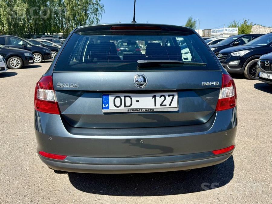 Pelēks Skoda Rapid 2016 Rīga, ar dzinēja tilpumu 1.40 L un nobraukumu 0 tūkst. km par 5500 €, foto 5 vietnē AUTOMOTO.COM.LV
