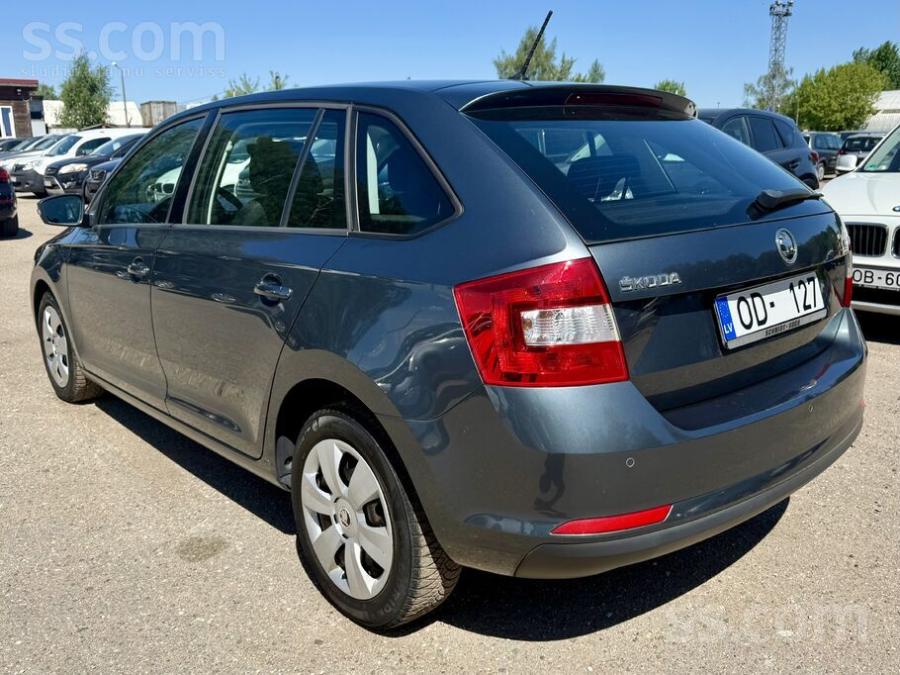 Pelēks Skoda Rapid 2016 Rīga, ar dzinēja tilpumu 1.40 L un nobraukumu 0 tūkst. km par 5500 €, foto 6 vietnē AUTOMOTO.COM.LV