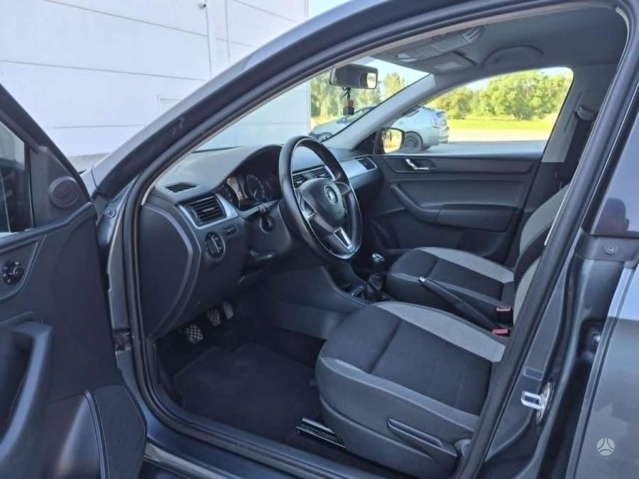 Серый Шкода Рапид 2016 в Каунас, объемом двигателя 1.60 л и пробегом 191 тыс. км за 5800 €, фото 13 на AUTOMOTO.COM.LV