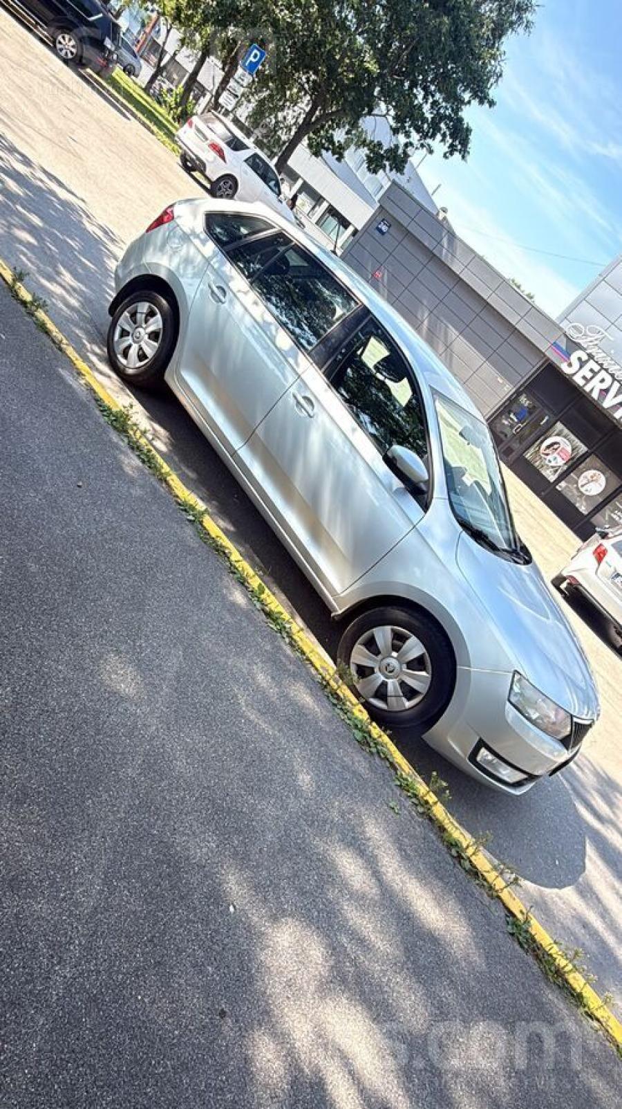 Pelēks Skoda Rapid 2016 Rīga, ar dzinēja tilpumu 1.40 L un nobraukumu 316 tūkst. km par 1999 €, foto 1 vietnē AUTOMOTO.COM.LV