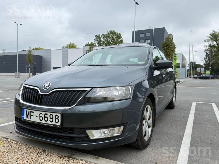 Pelēks Skoda Rapid 2016 Rīga, ar dzinēja tilpumu 1.60 L un nobraukumu 172 tūkst. km par 6000 €, foto 8 vietnē AUTOMOTO.COM.LV