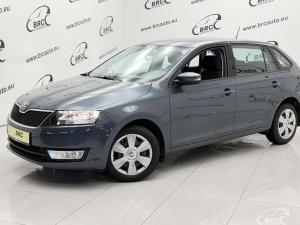 Grey Skoda Rapid 2017 in Vilnius, with an engine capacity of 1.20 L and mileage of 195 thousand km for 5950 €, photo  on AUTOMOTO.COM.LV