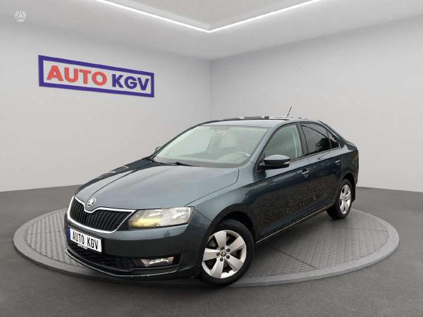 Pelēks Skoda Rapid 2017 Kauņa, ar dzinēja tilpumu 1.60 L un nobraukumu 220 tūkst. km par 6399 €, foto 1 vietnē AUTOMOTO.COM.LV