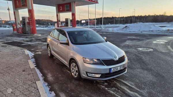 Pelēks Skoda Rapid 2017 Viļņa, ar dzinēja tilpumu 1.60 L un nobraukumu 88 tūkst. km par 7300 €, foto 1 vietnē AUTOMOTO.COM.LV