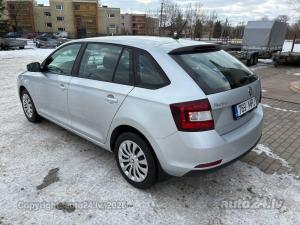 Grey Skoda Rapid 2017 in Parnu, with an engine capacity of 1.40 L and mileage of 0 thousand km for 4850 €, photo 5 on AUTOMOTO.COM.LV