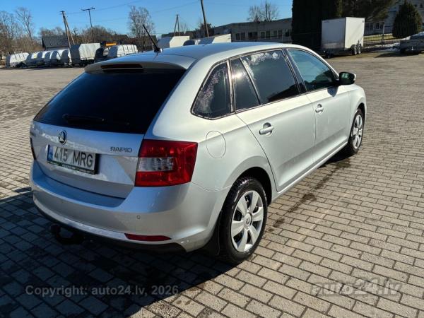 Grey Skoda Rapid 2017 in Parnu, with an engine capacity of 1.40 L and mileage of 240 thousand km for 3950 €, photo 2 on AUTOMOTO.COM.LV
