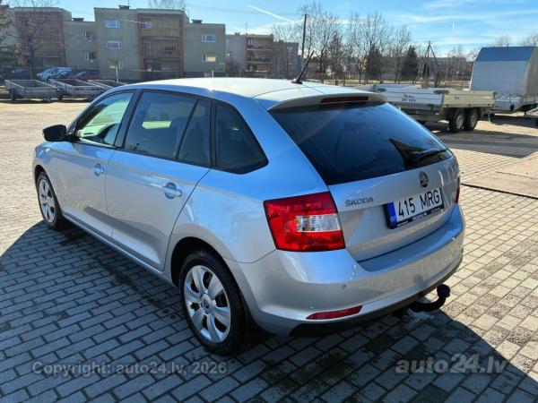 Grey Skoda Rapid 2017 in Parnu, with an engine capacity of 1.40 L and mileage of 240 thousand km for 3950 €, photo 4 on AUTOMOTO.COM.LV