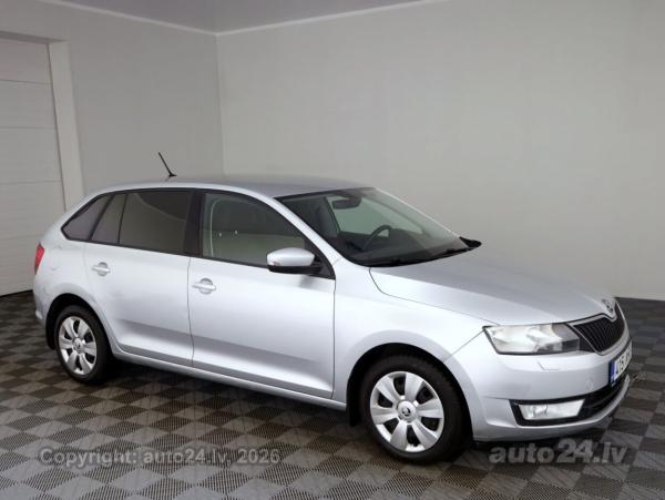 Grey Skoda Rapid 2017 in Tallinn, with an engine capacity of 1.40 L and mileage of 242 thousand km for 4799 €, photo 1 on AUTOMOTO.COM.LV