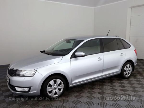 Grey Skoda Rapid 2017 in Tallinn, with an engine capacity of 1.40 L and mileage of 242 thousand km for 4799 €, photo 2 on AUTOMOTO.COM.LV