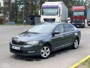 Pelēks Skoda Rapid 2017 Viļņa, ar dzinēja tilpumu 1.60 L un nobraukumu 223 tūkst. km par 4980 €, foto  vietnē AUTOMOTO.COM.LV