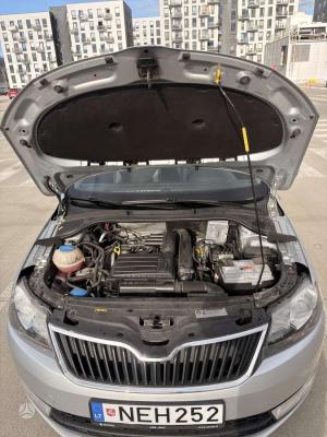 Pelēks Skoda Rapid 2017 Viļņa, ar dzinēja tilpumu 1.20 L un nobraukumu 151 tūkst. km par 6200 €, foto 33 vietnē AUTOMOTO.COM.LV