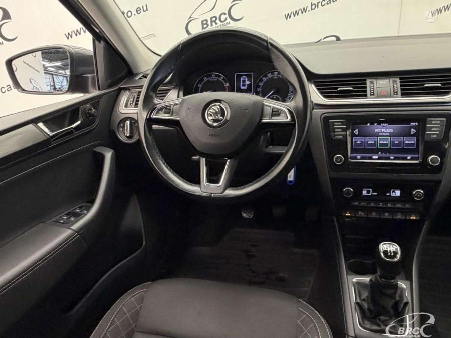Grey Skoda Rapid 2018 in Vilnius, with an engine capacity of 1.00 L and mileage of 146 thousand km for 6500 €, photo 15 on AUTOMOTO.COM.LV