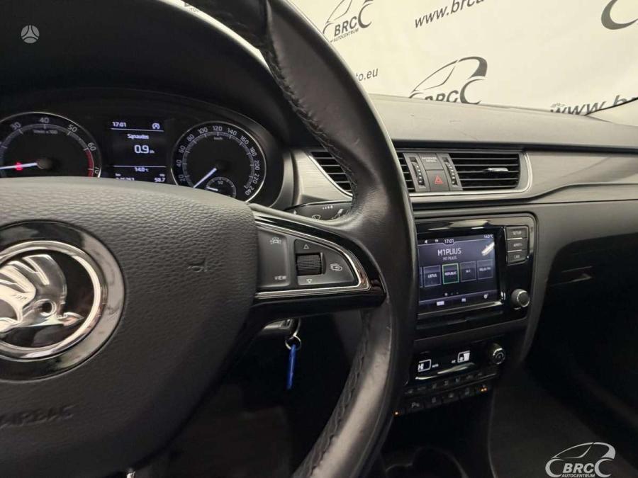 Grey Skoda Rapid 2018 in Vilnius, with an engine capacity of 1.00 L and mileage of 146 thousand km for 6500 €, photo 27 on AUTOMOTO.COM.LV