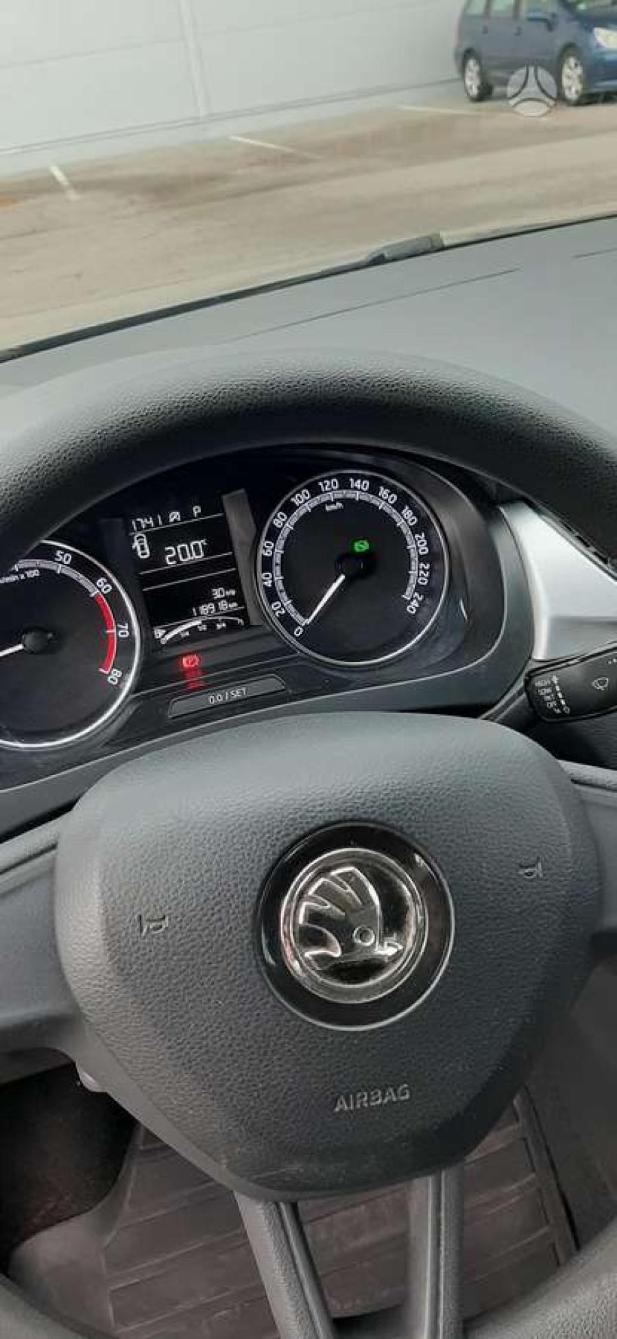 Grey Skoda Rapid 2018 in Panevezys, with an engine capacity of 1.00 L and mileage of 118 thousand km for 5900 €, photo 4 on AUTOMOTO.COM.LV