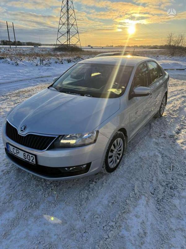 Pelēks Skoda Rapid 2019 Pasvalys, ar dzinēja tilpumu 1.00 L un nobraukumu 38 tūkst. km par 9500 €, foto 1 vietnē AUTOMOTO.COM.LV