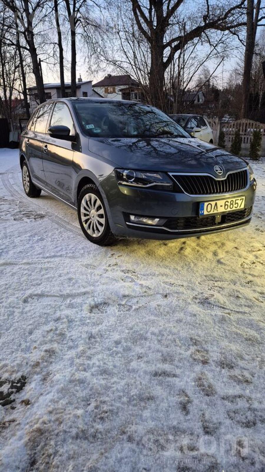 Pelēks Skoda Rapid 2019 Rīga, ar dzinēja tilpumu 1.00 L un nobraukumu 178 tūkst. km par 7800 €, foto 1 vietnē AUTOMOTO.COM.LV