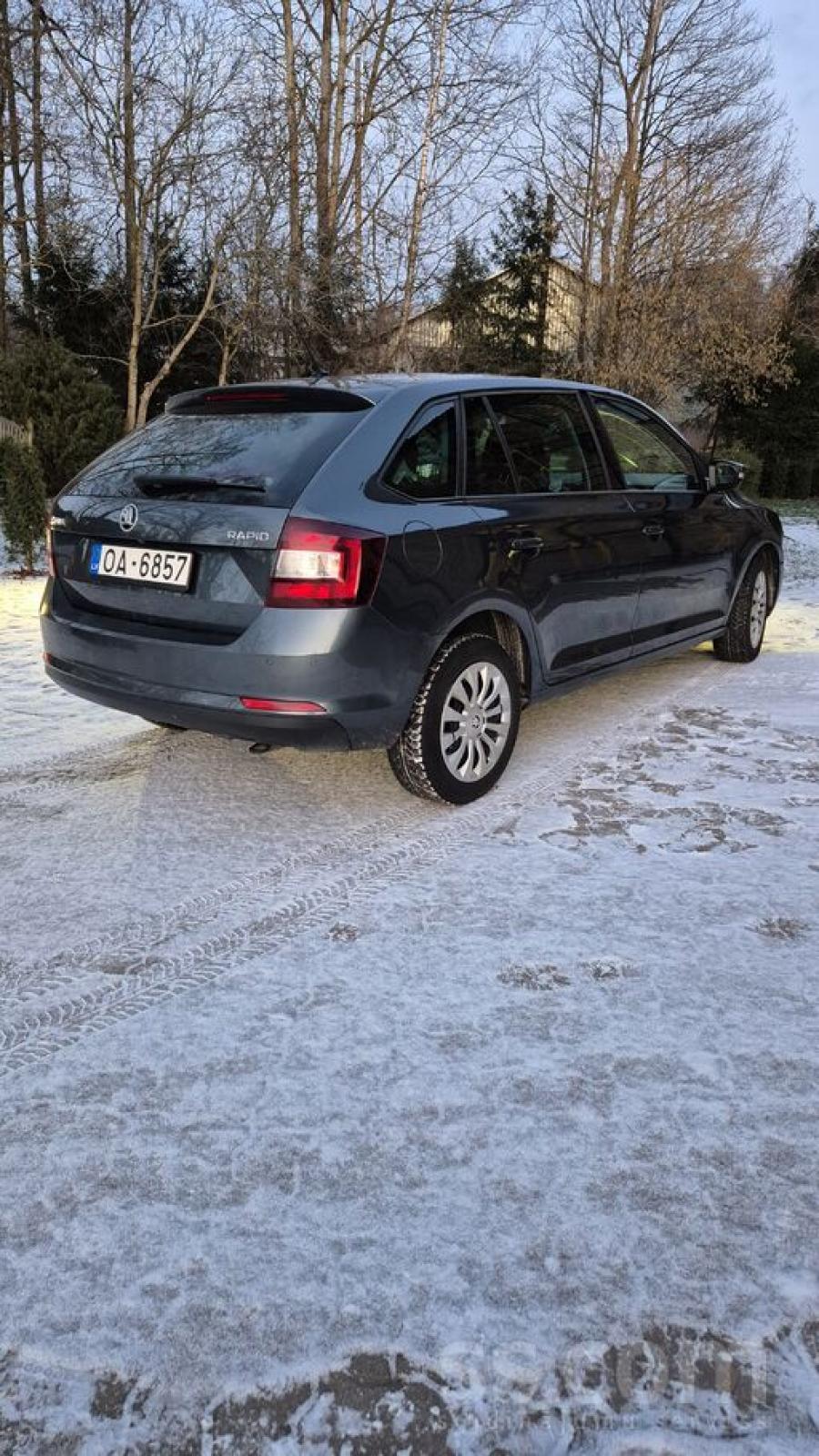 Pelēks Skoda Rapid 2019 Rīga, ar dzinēja tilpumu 1.00 L un nobraukumu 178 tūkst. km par 7800 €, foto 3 vietnē AUTOMOTO.COM.LV