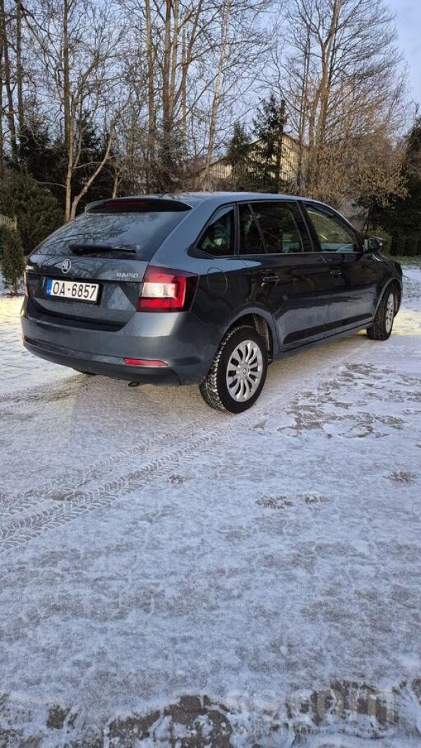 Grey Skoda Rapid 2019 in Riga, with an engine capacity of 1.00 L and mileage of 178 thousand km for 7800 €, photo 2 on AUTOMOTO.COM.LV