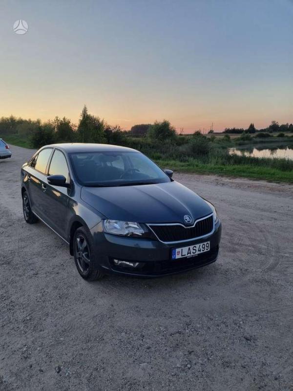 Grey Skoda Rapid 2019 in Kaunas, with an engine capacity of 1.00 L and mileage of 121 thousand km for 6500 €, photo 6 on AUTOMOTO.COM.LV