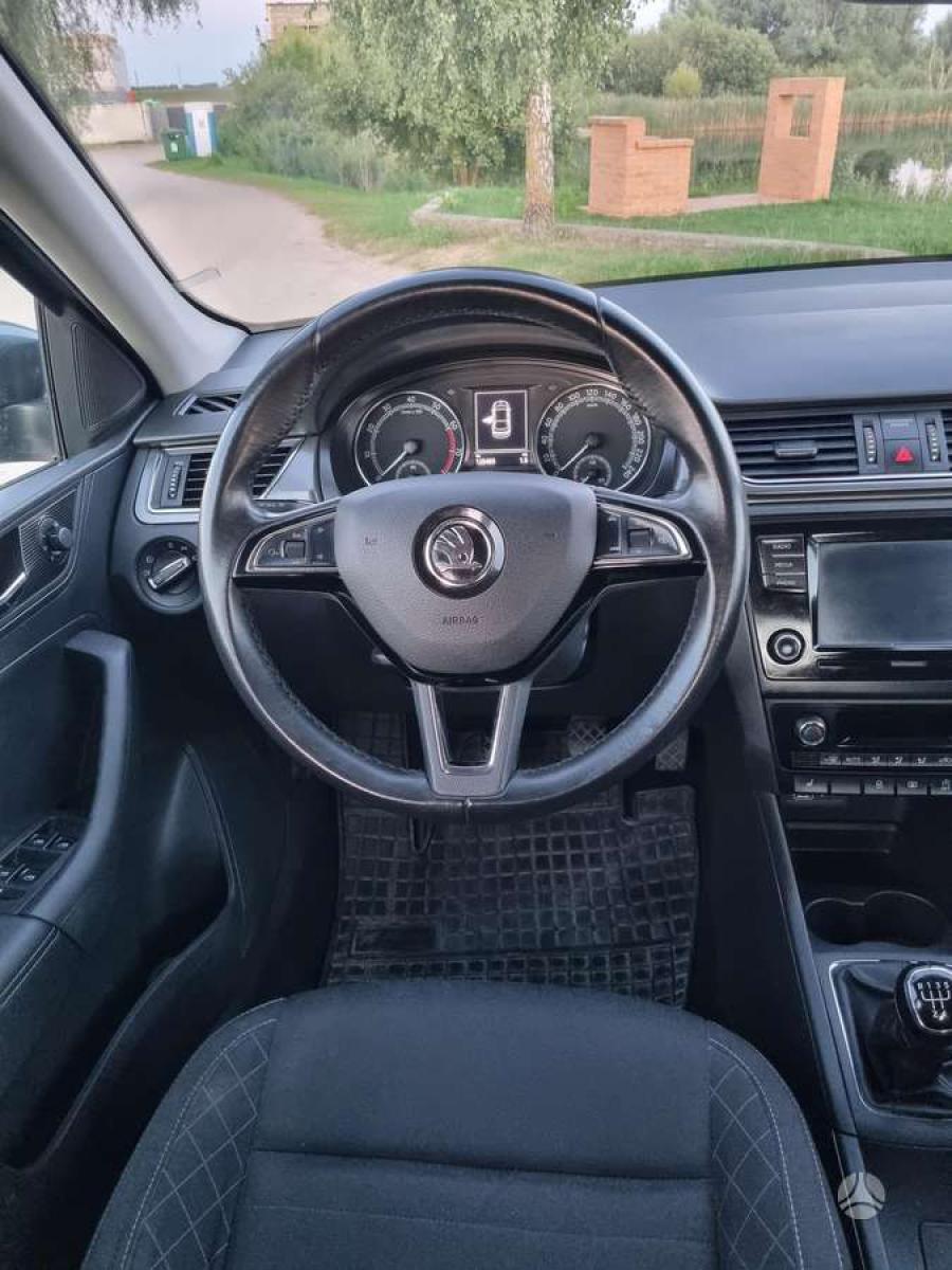 Grey Skoda Rapid 2019 in Kaunas, with an engine capacity of 1.00 L and mileage of 121 thousand km for 6500 €, photo 11 on AUTOMOTO.COM.LV