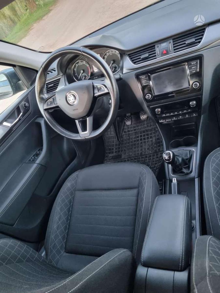 Grey Skoda Rapid 2019 in Kaunas, with an engine capacity of 1.00 L and mileage of 121 thousand km for 6500 €, photo 14 on AUTOMOTO.COM.LV