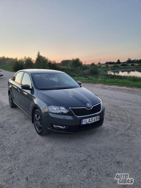 Grey Skoda Rapid 2019 in Kaunas, with an engine capacity of 1.00 L and mileage of 121 thousand km for 6300 €, photo 7 on AUTOMOTO.COM.LV