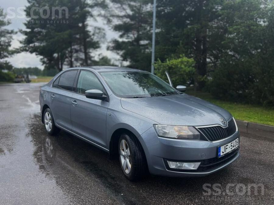 Pelēks Skoda Rapid 2013 Cēsis, ar dzinēja tilpumu 1.60 L un nobraukumu 278 tūkst. km par 4000 €, foto 1 vietnē AUTOMOTO.COM.LV