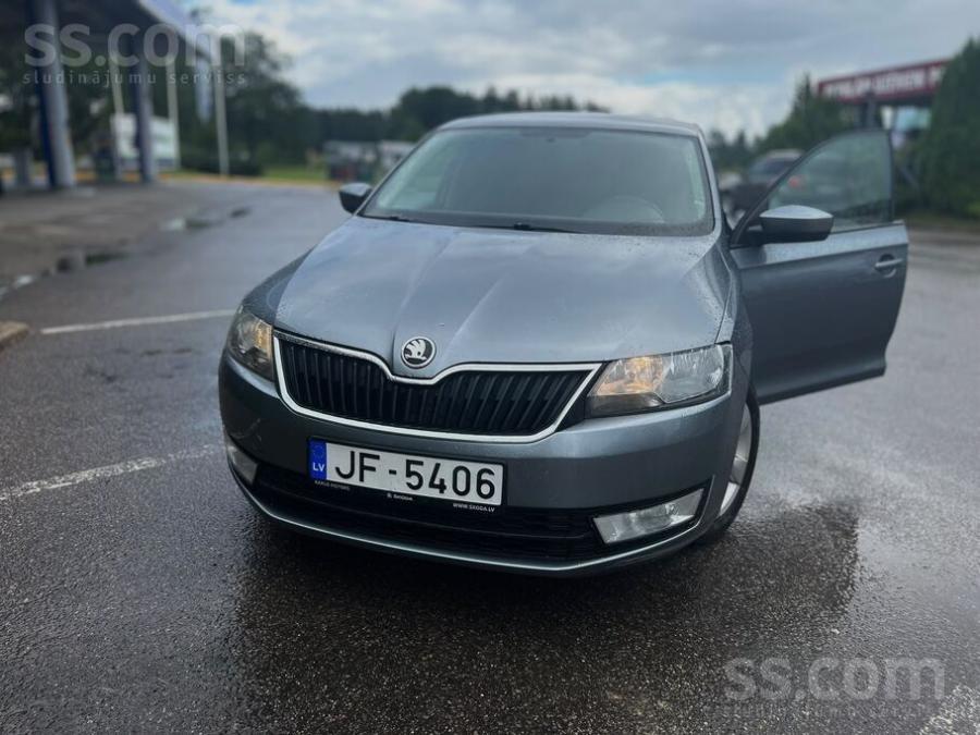 Pelēks Skoda Rapid 2013 Cēsis, ar dzinēja tilpumu 1.60 L un nobraukumu 278 tūkst. km par 4000 €, foto 3 vietnē AUTOMOTO.COM.LV