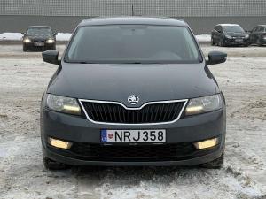 Grey Skoda Rapid 2017 in Kaunas, with an engine capacity of 1.60 L and mileage of 244 thousand km for 6300 €, photo 9 on AUTOMOTO.COM.LV