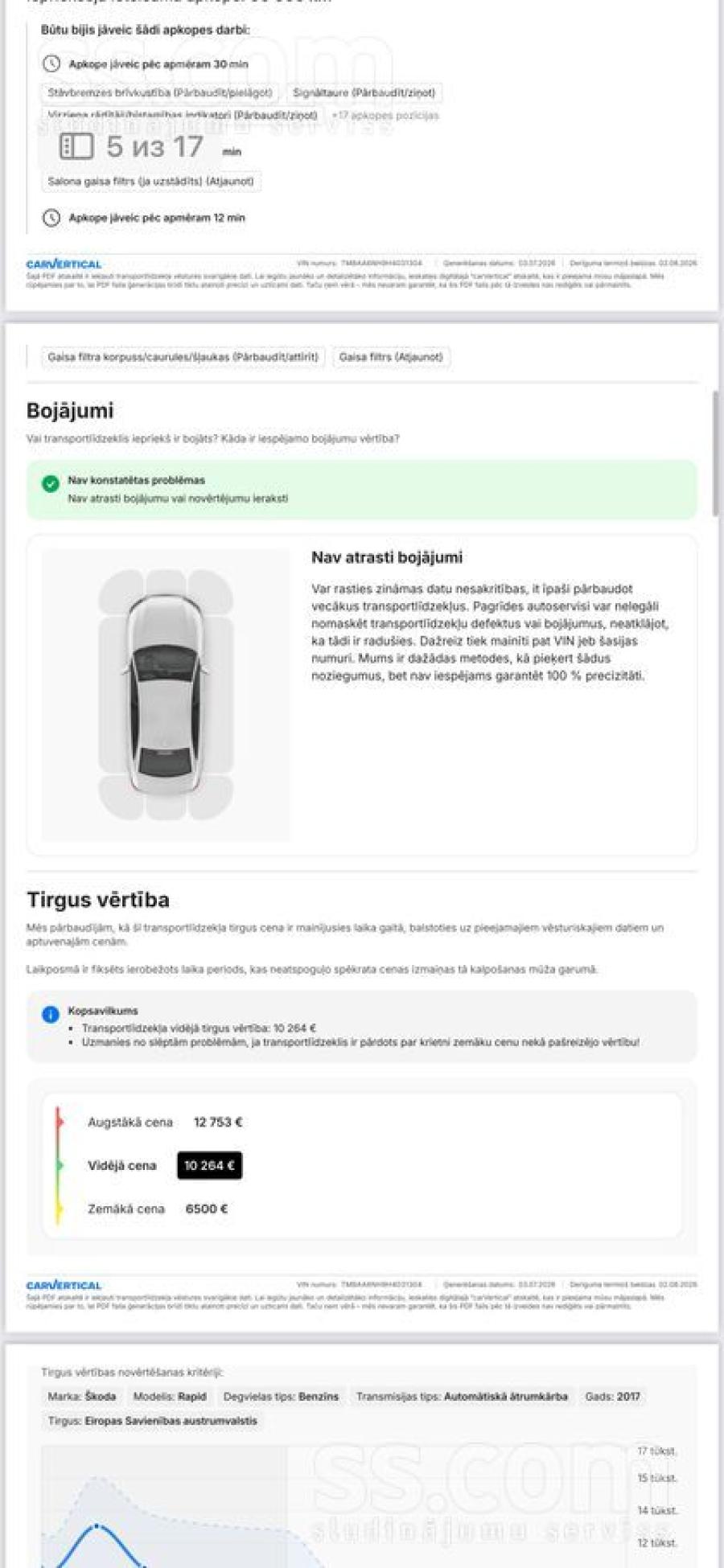 Pelēks Skoda Rapid 2017 Jelgava, ar dzinēja tilpumu 1.20 L un nobraukumu 0 tūkst. km par 8300 €, foto 20 vietnē AUTOMOTO.COM.LV