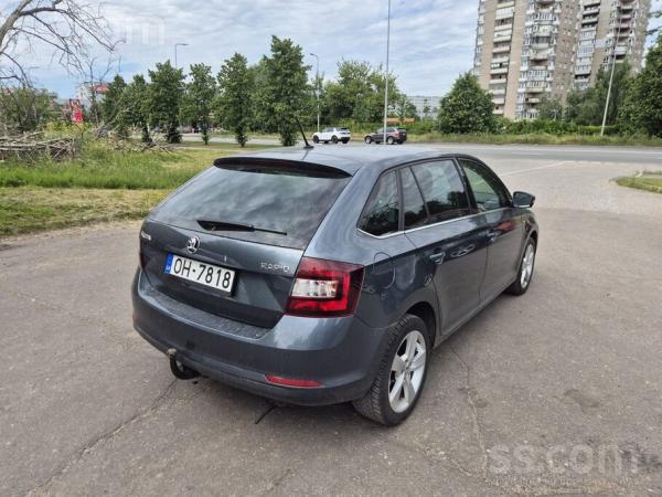 Pelēks Skoda Rapid 2019 Rīga, ar dzinēja tilpumu 1.00 L un nobraukumu 217 tūkst. km par 7490 €, foto 6 vietnē AUTOMOTO.COM.LV