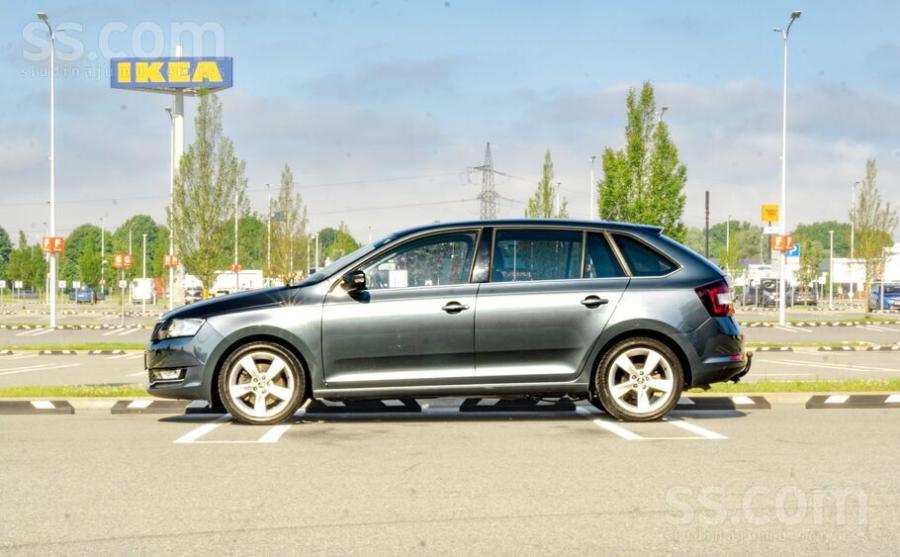 Grey Skoda Rapid 2019 in Riga, with an engine capacity of 1.00 L and mileage of 217 thousand km for 7490 €, photo 6 on AUTOMOTO.COM.LV