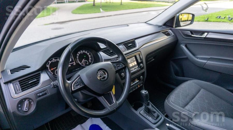Grey Skoda Rapid 2019 in Riga, with an engine capacity of 1.00 L and mileage of 217 thousand km for 7490 €, photo 11 on AUTOMOTO.COM.LV