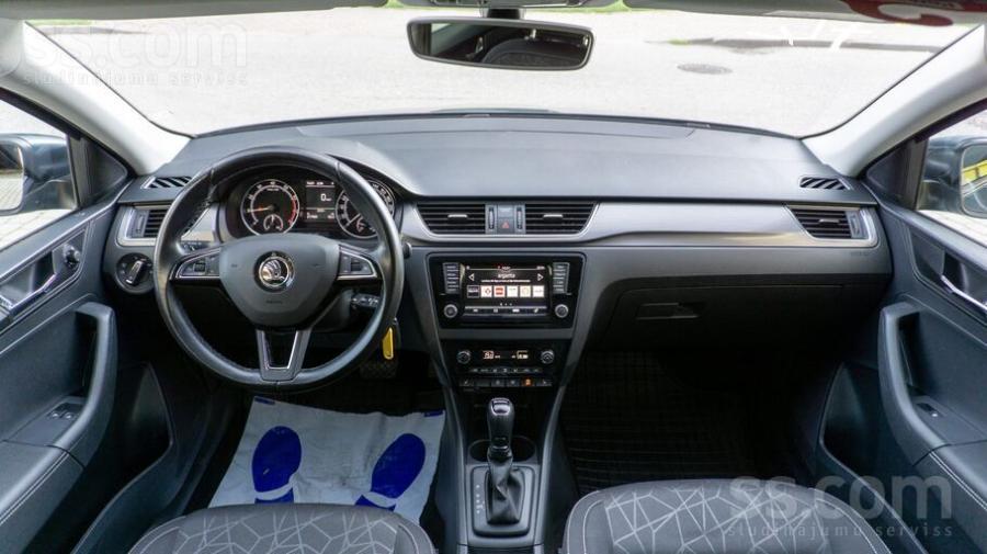 Grey Skoda Rapid 2019 in Riga, with an engine capacity of 1.00 L and mileage of 217 thousand km for 7490 €, photo 13 on AUTOMOTO.COM.LV