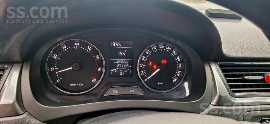 Skoda Rapid 2014 in Riga, with an engine capacity of 1.20 L and mileage of 271 thousand km for 4900 €, photo 8 on AUTOMOTO.COM.LV