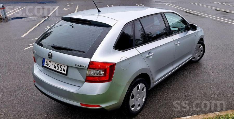 Skoda Rapid 2014 in Riga, with an engine capacity of 1.20 L and mileage of 271 thousand km for 4900 €, photo 13 on AUTOMOTO.COM.LV