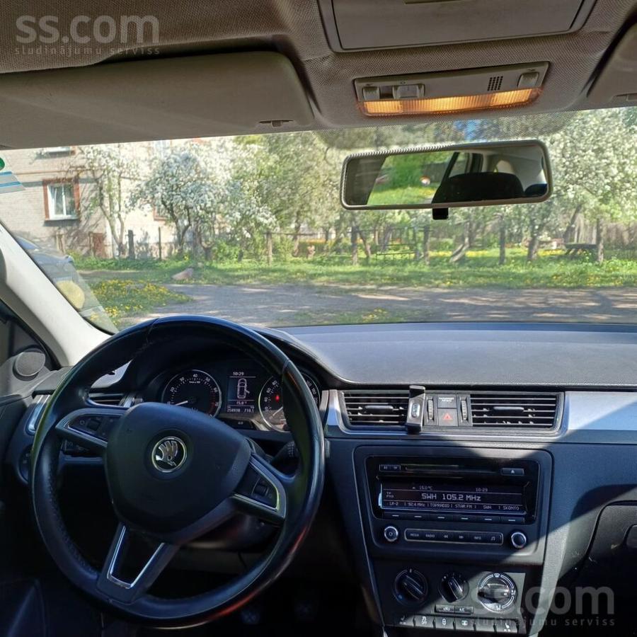 Skoda Rapid 2015 Rīga, ar dzinēja tilpumu 1.20 L un nobraukumu 259 tūkst. km par 4000 €, foto 6 vietnē AUTOMOTO.COM.LV