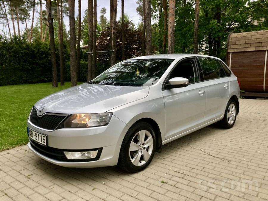 Skoda Rapid 2017 in Riga, with an engine capacity of 1.40 L and mileage of 215 thousand km for 4500 €, photo 1 on AUTOMOTO.COM.LV