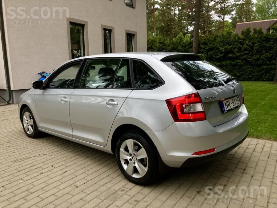 Skoda Rapid 2017 in Riga, with an engine capacity of 1.40 L and mileage of 215 thousand km for 4500 €, photo 4 on AUTOMOTO.COM.LV