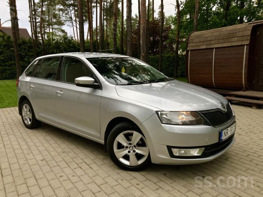 Skoda Rapid 2017 in Riga, with an engine capacity of 1.40 L and mileage of 215 thousand km for 4500 €, photo 10 on AUTOMOTO.COM.LV