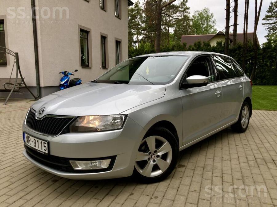 Skoda Rapid 2017 in Riga, with an engine capacity of 1.40 L and mileage of 215 thousand km for 4500 €, photo 11 on AUTOMOTO.COM.LV